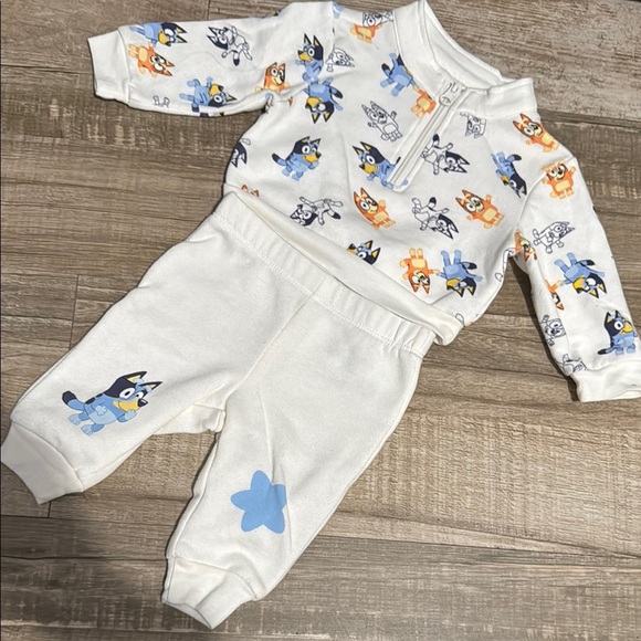 Bluey | Matching Sets | Bluey White Baby Outfit Matching Set | Poshmark